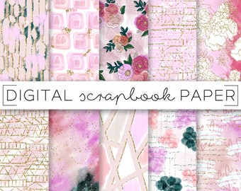 Classic Holiday Christmas Clip Art & Digital Paper Collection - Etsy