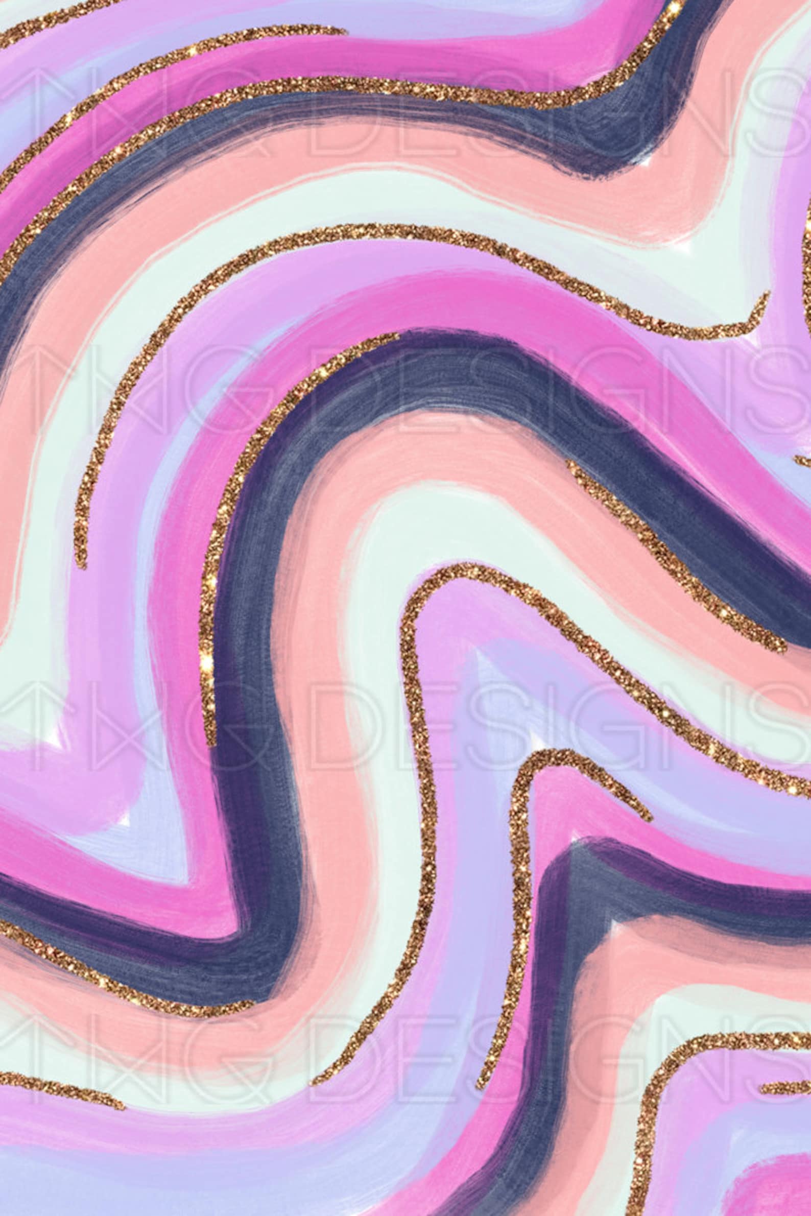 Bright Abstract Print Pattern Digital Scrapbook Paper | Etsy