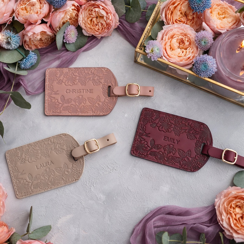 Custom Luggage Tags Name - Etsy