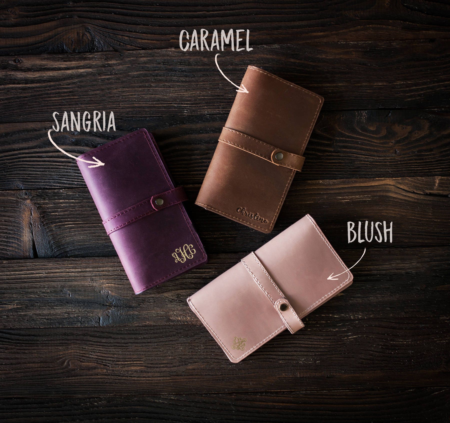 Leather womens wallet wallet women leather mothers day gift | Etsy