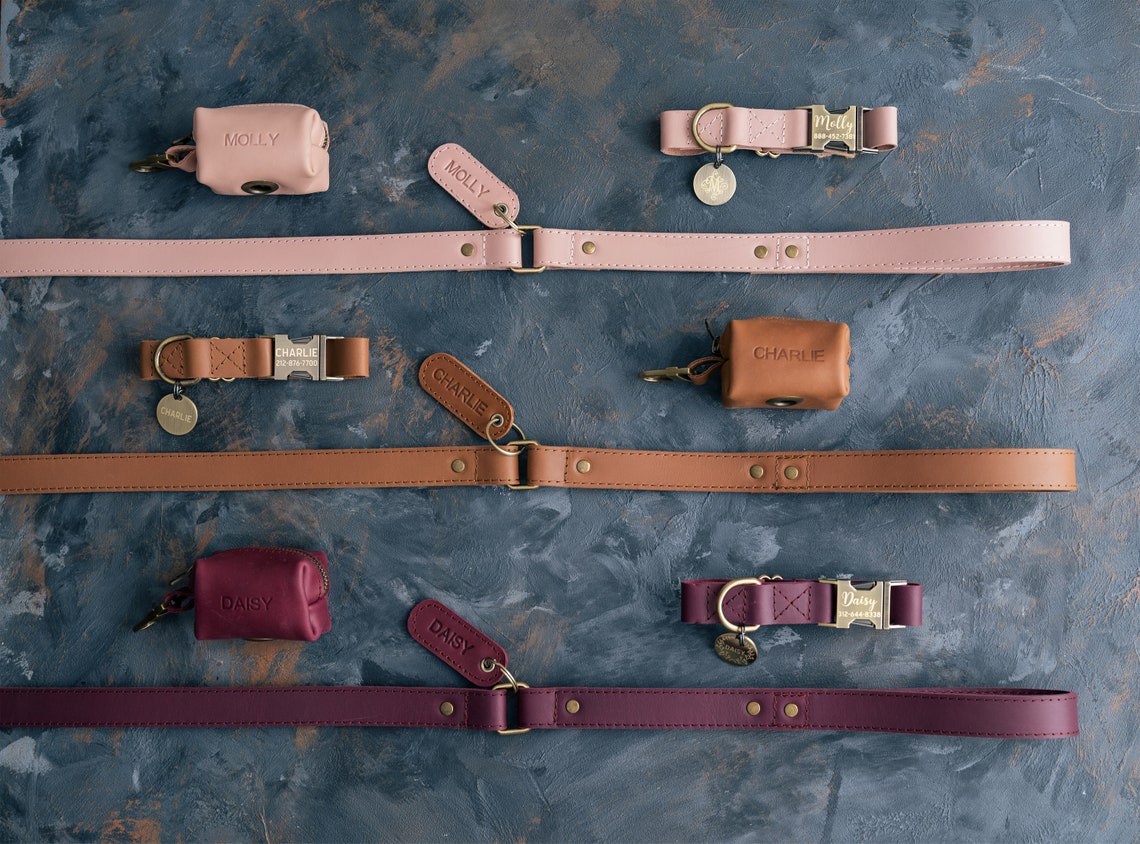 Rustic Hardware Dog Leash Leather Dog Leash Rustic Lobster - Etsy