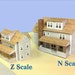 Customizable Paper House Card Stock House N Scale or Z Scale for ...