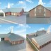 Z Scale Building Pre-cut Cardstock PAPER Kit - Church (pre Cut PAPER ...