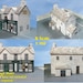 Paper Model British Pub Cardstock Kit - Paper Craft for Model Trains or ...