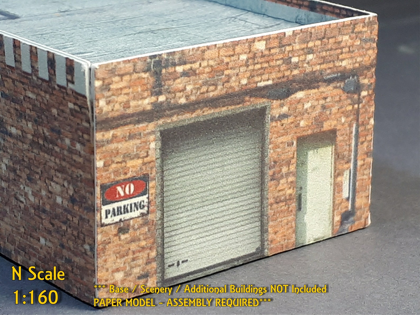 Paper Model Cardstock Model Grocery Store N Scale or Z Scale | Etsy