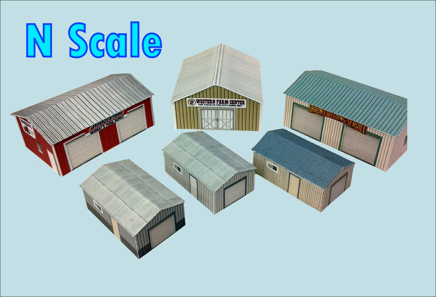 Paper Model Sheds Card Stock Kits Paper Craft for Model - Etsy Australia