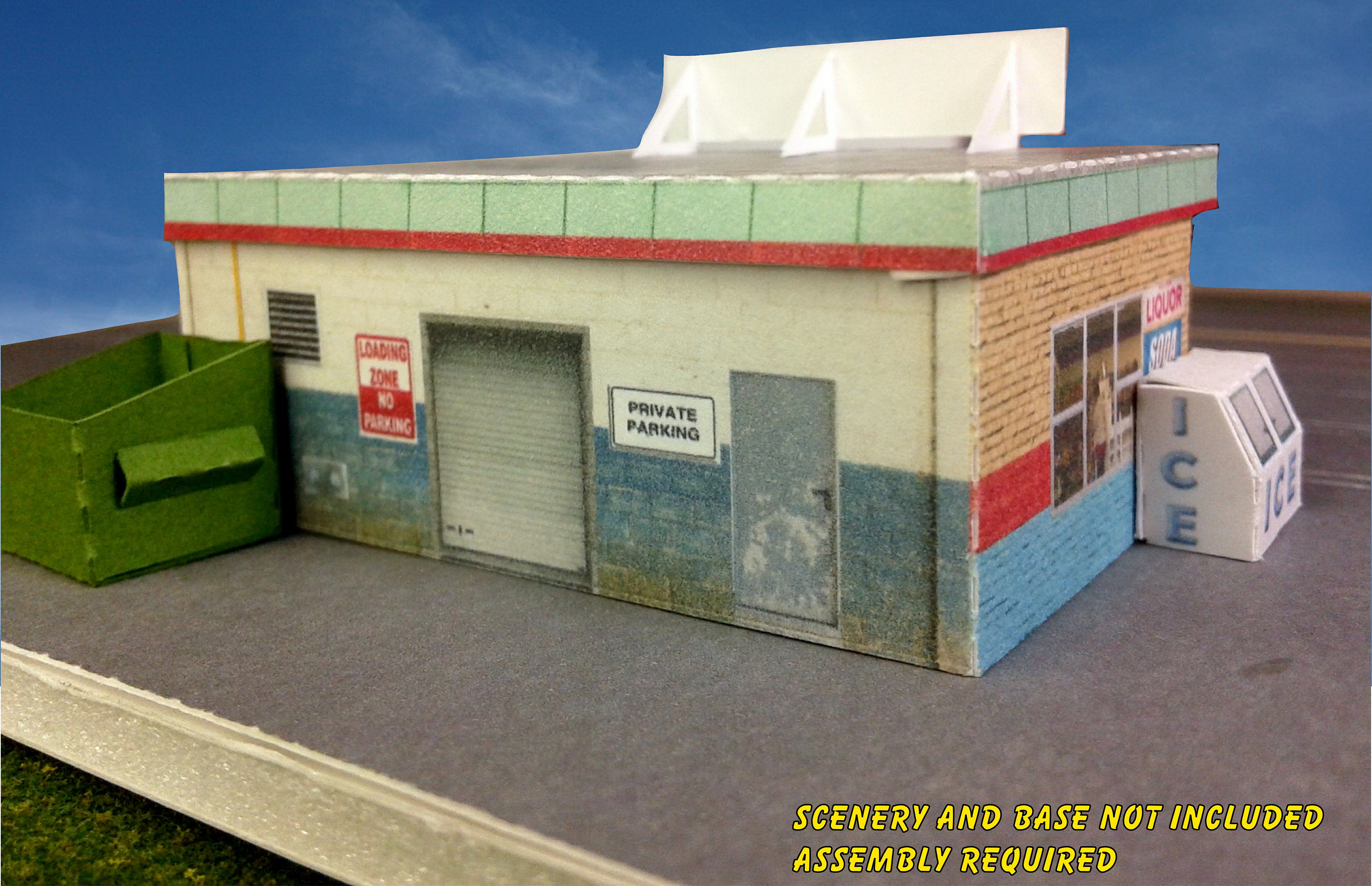 Pre Cut Paper Cardstock Building N Scale or Z Scale kwik - Etsy