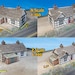 Paper House Card Stock Model House N Scale or Z Scale for Diorama or ...