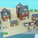 Paper House Card Stock House N Scale or Z Scale for Diorama or Model ...