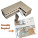 N Scale or Z Scale Cardstock Paper Model Motel Building for Model ...
