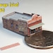 Paper Model Cardstock Model Grocery Store N Scale or Z Scale or T Gauge ...