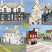 Paper Model British Pub Cardstock Kit - Paper Craft for Model Trains or ...