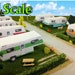 Paper Model Mobile Home Trailer Park Camper Homes Cardstock Kits ...