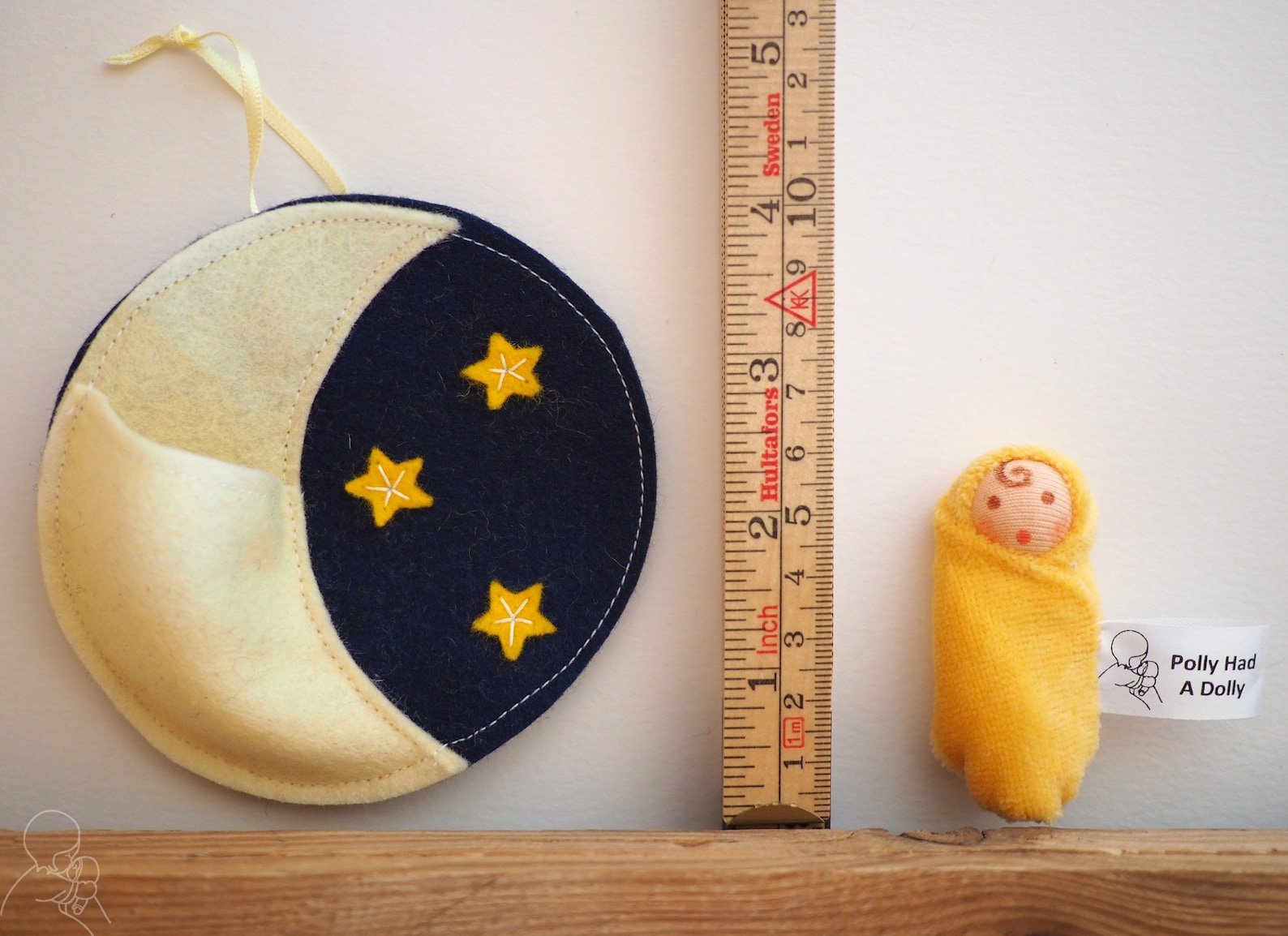 Moon Baby Doll Gift for Nursery Gift for New Baby Nighttime - Etsy