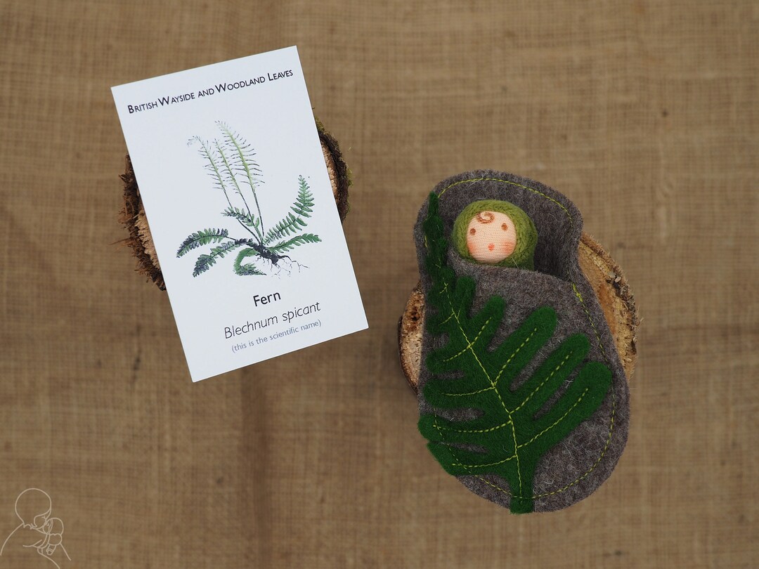Fern Leaf Baby Doll - Forest Fairy - Etsy