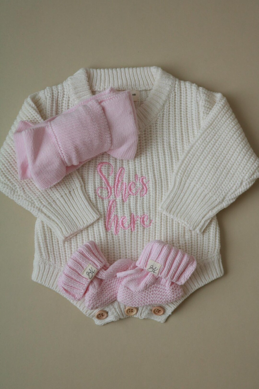 Newborn Baby Outfit Hospital Outfit Baby Shower Gift Set Newborn ...