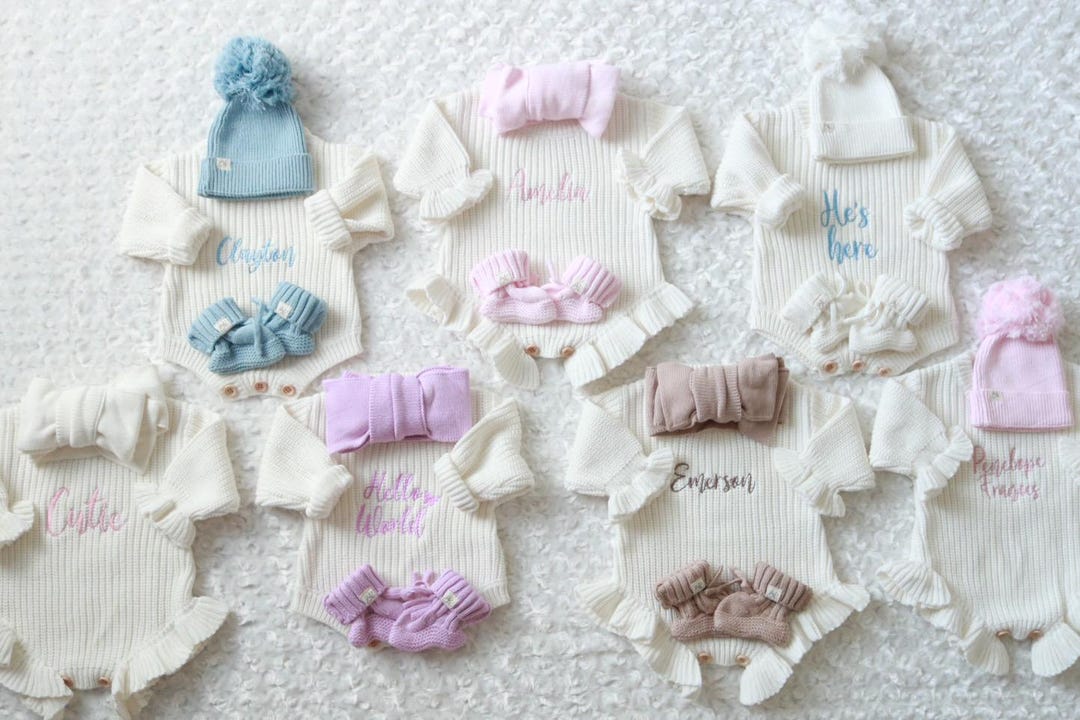 Newborn Baby Outfit Hospital Outfit Baby Shower Gift Set Newborn ...
