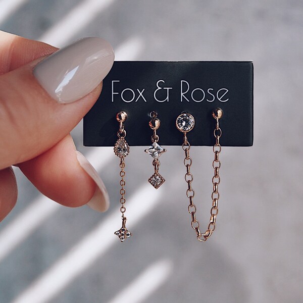 Double Piercing - Etsy