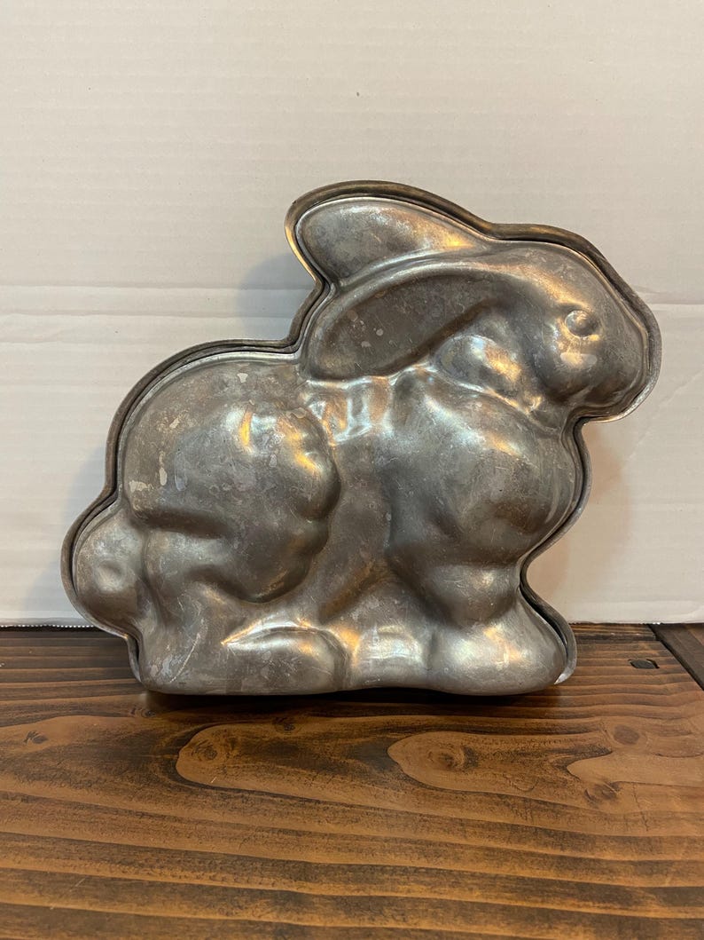 Bunny Rabbit Metal Cake Mold Easter Baking Decor Display 3D - Etsy