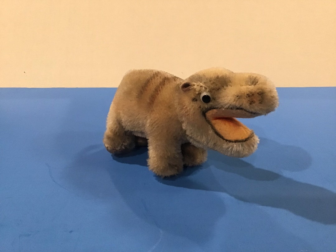 Stuffed Hippo With Open Mouth Fuzzy - Etsy