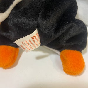 Ty Beanie Baby Your Choice Nuts the Squirrel or Waddle the Penguin - Etsy