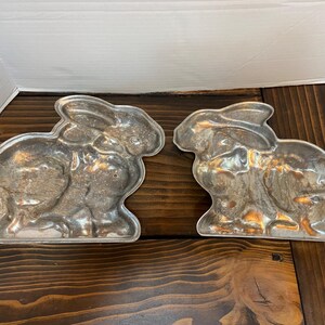 Bunny Rabbit Metal Cake Mold Easter Baking Decor Display 3D - Etsy