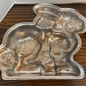 Bunny Rabbit Metal Cake Mold Easter Baking Decor Display 3D - Etsy