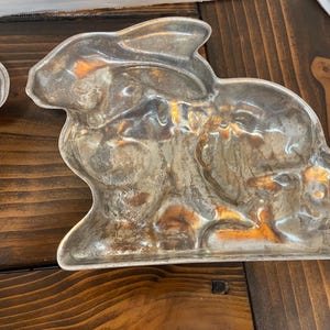 Bunny Rabbit Metal Cake Mold Easter Baking Decor Display 3D - Etsy