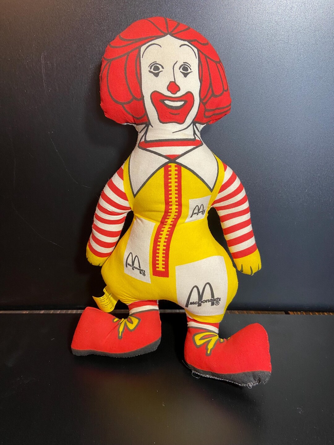 Vintage Ronald Mcdonald Stuffed Doll - Etsy