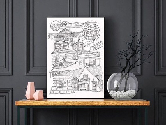 Ravenfield Rotherham Art Print | Etsy