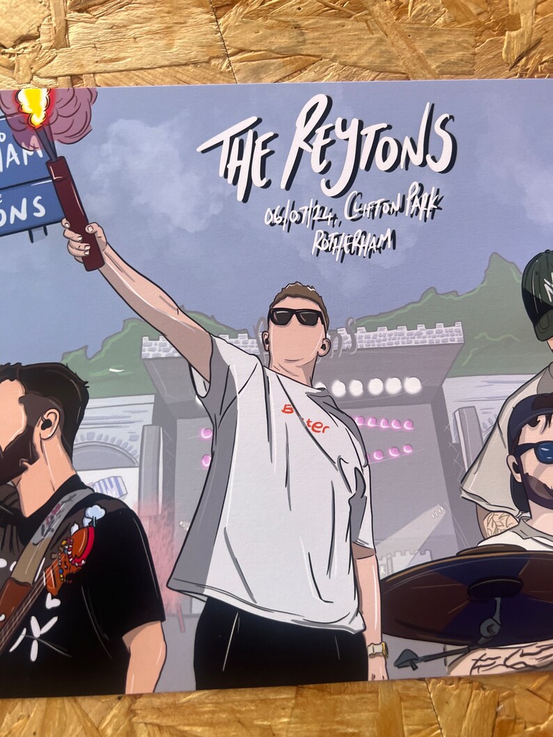The Reytons at Clifton Park A4 Print #2 - Etsy UK