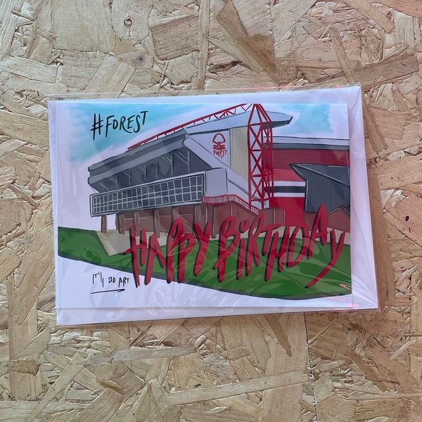 Nottingham Forest Cake Topper - Etsy UK