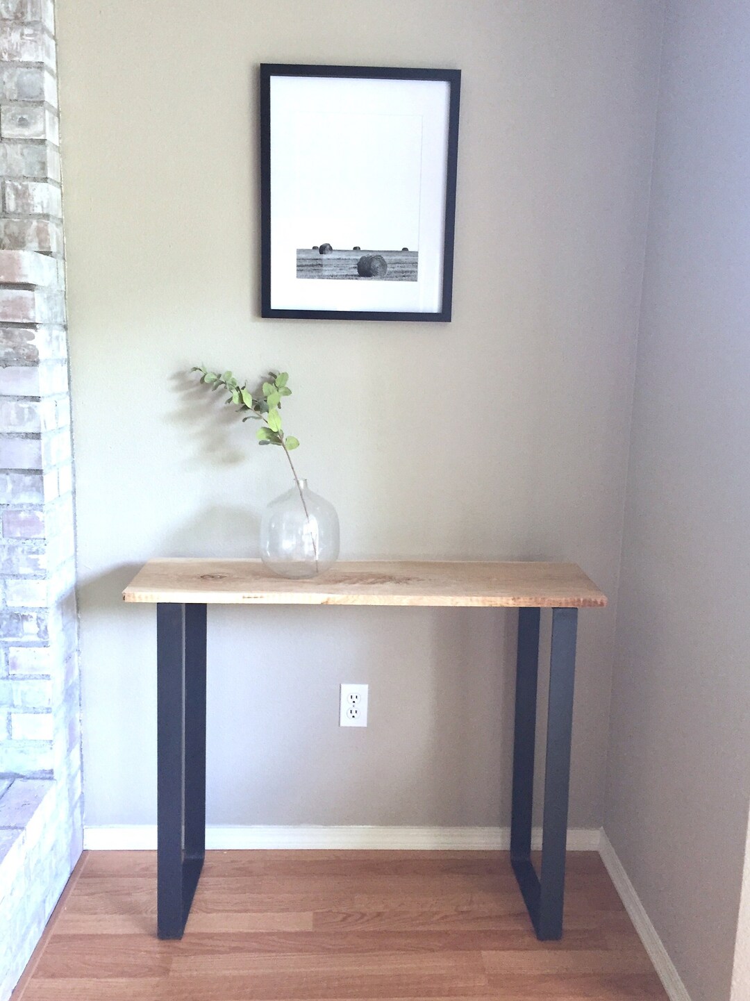 Console Table Legs 2 Pack Metal Desk Legs - Etsy