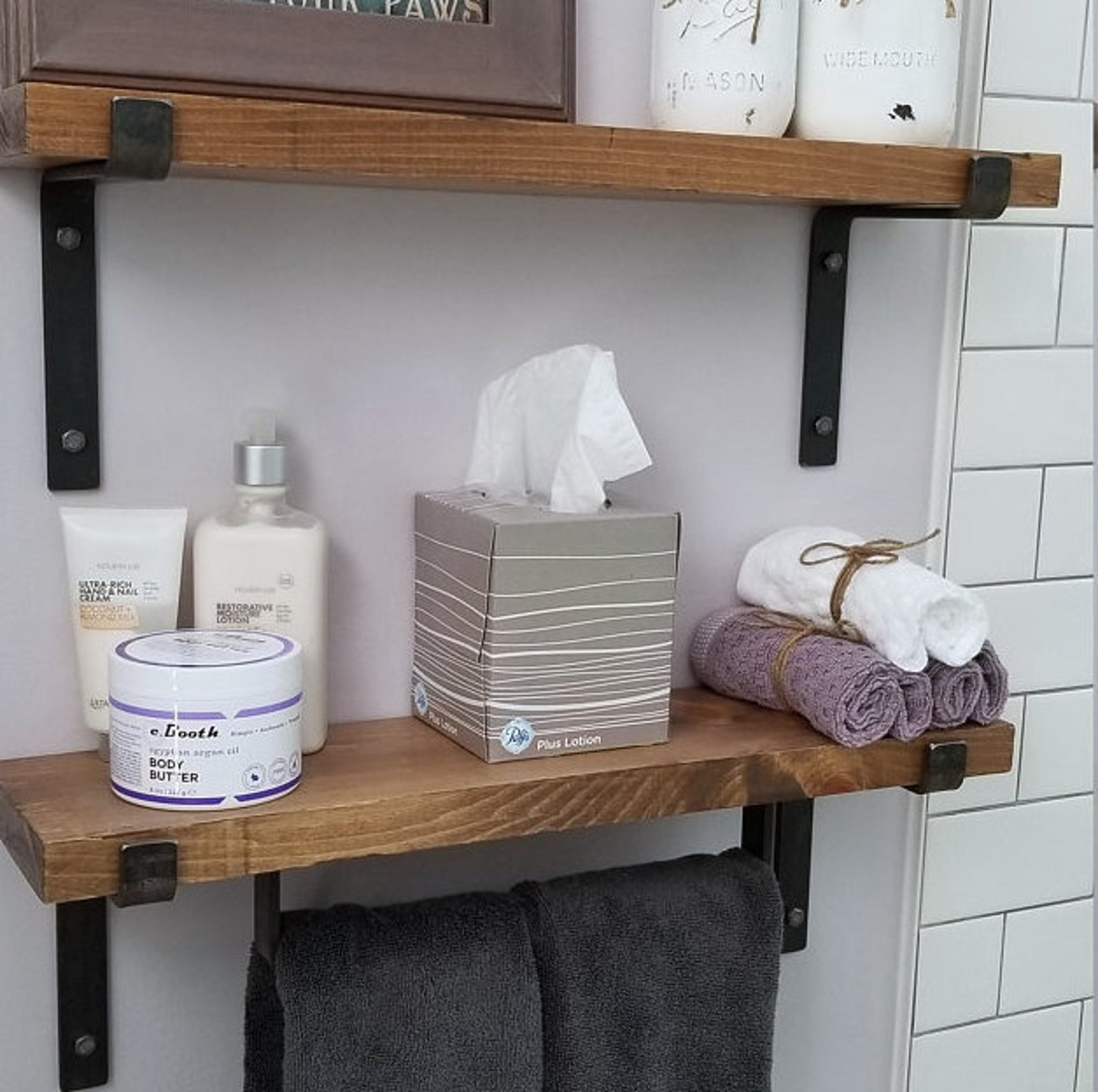 Towel Bar In Various Lengths With A 3 5 Projection Etsy towel-bar-in-various-lengths-with-a-3-5-projection-etsy