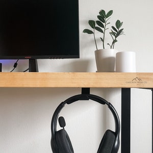 Under Table Hook for Purse, Under Bar Hooks, Closet Hanger, Made in USA ...