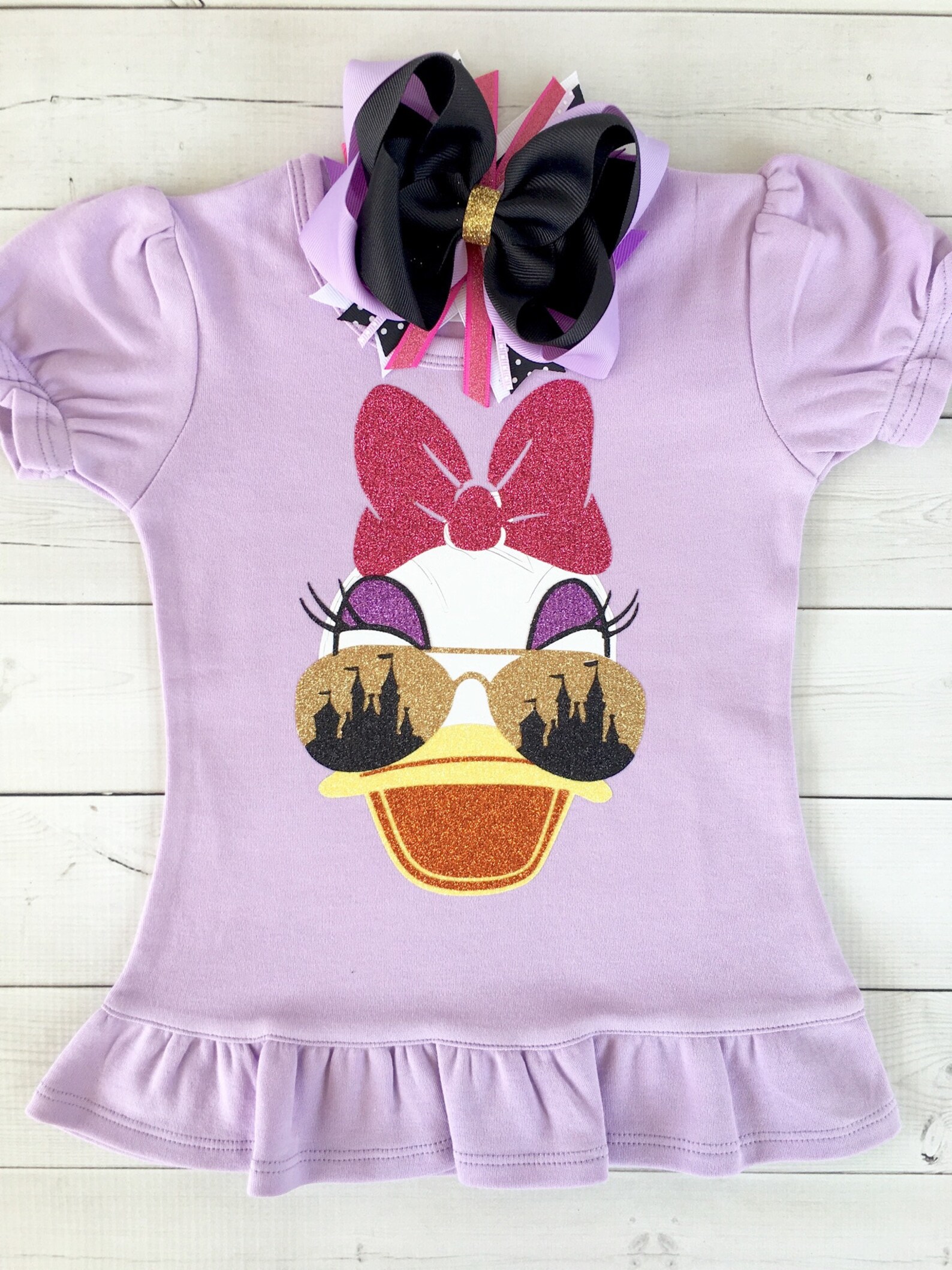 Duck Outfit for Girls My First Trip Outfit for Girls Family | Etsy