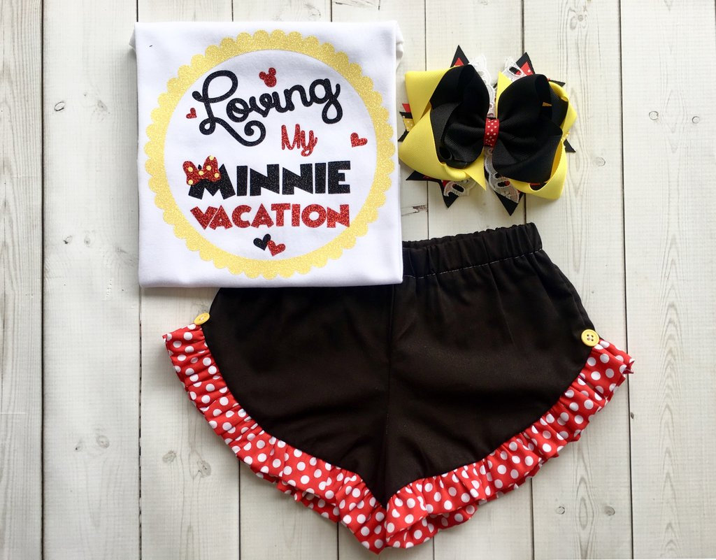 Outfit for Girls Princess Outfits My First Trip Outfit | Etsy