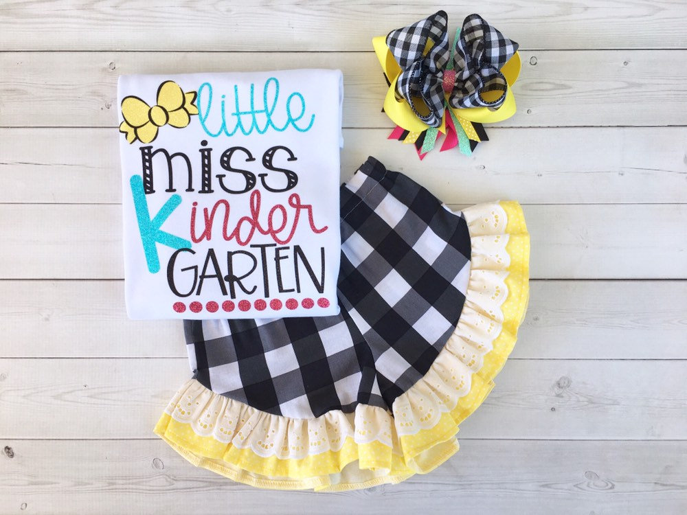 Back to School Outfits for Girls, First Day of School Outfits, Girls ...