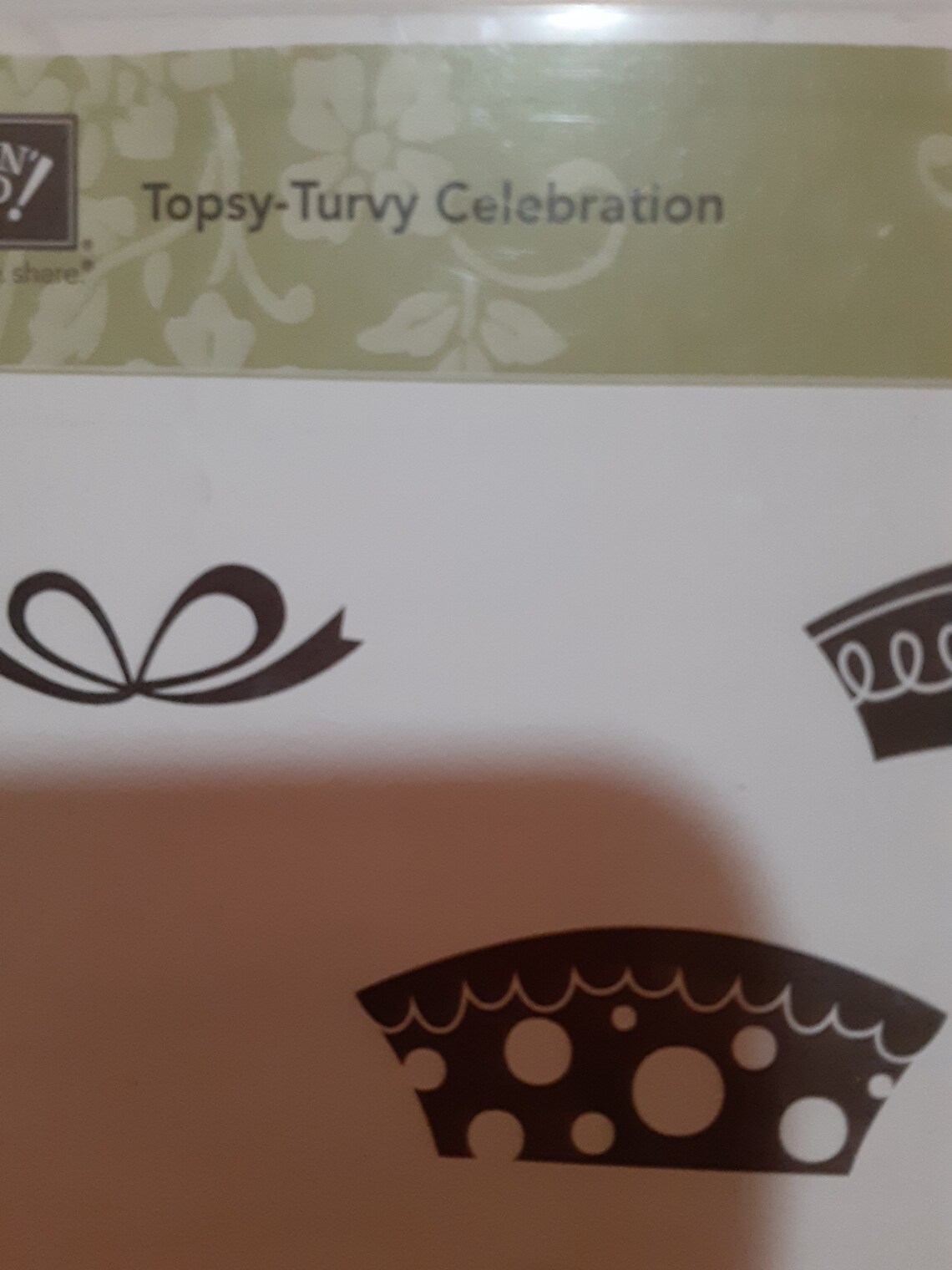 Stampin' Up! TOPSY-TURVY CELEBRATION Retired Stamp Set - Etsy