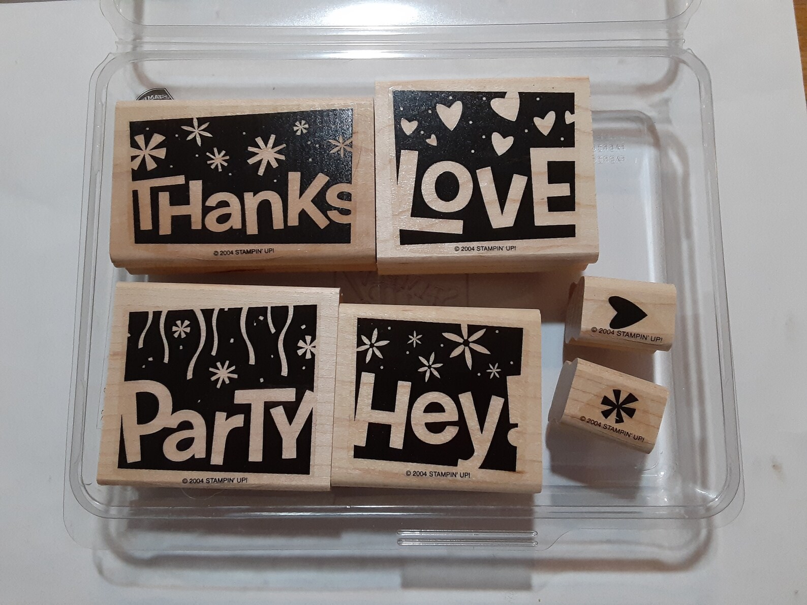 Stampin' Up! WORD PLAY Retired Stamp Set - Etsy