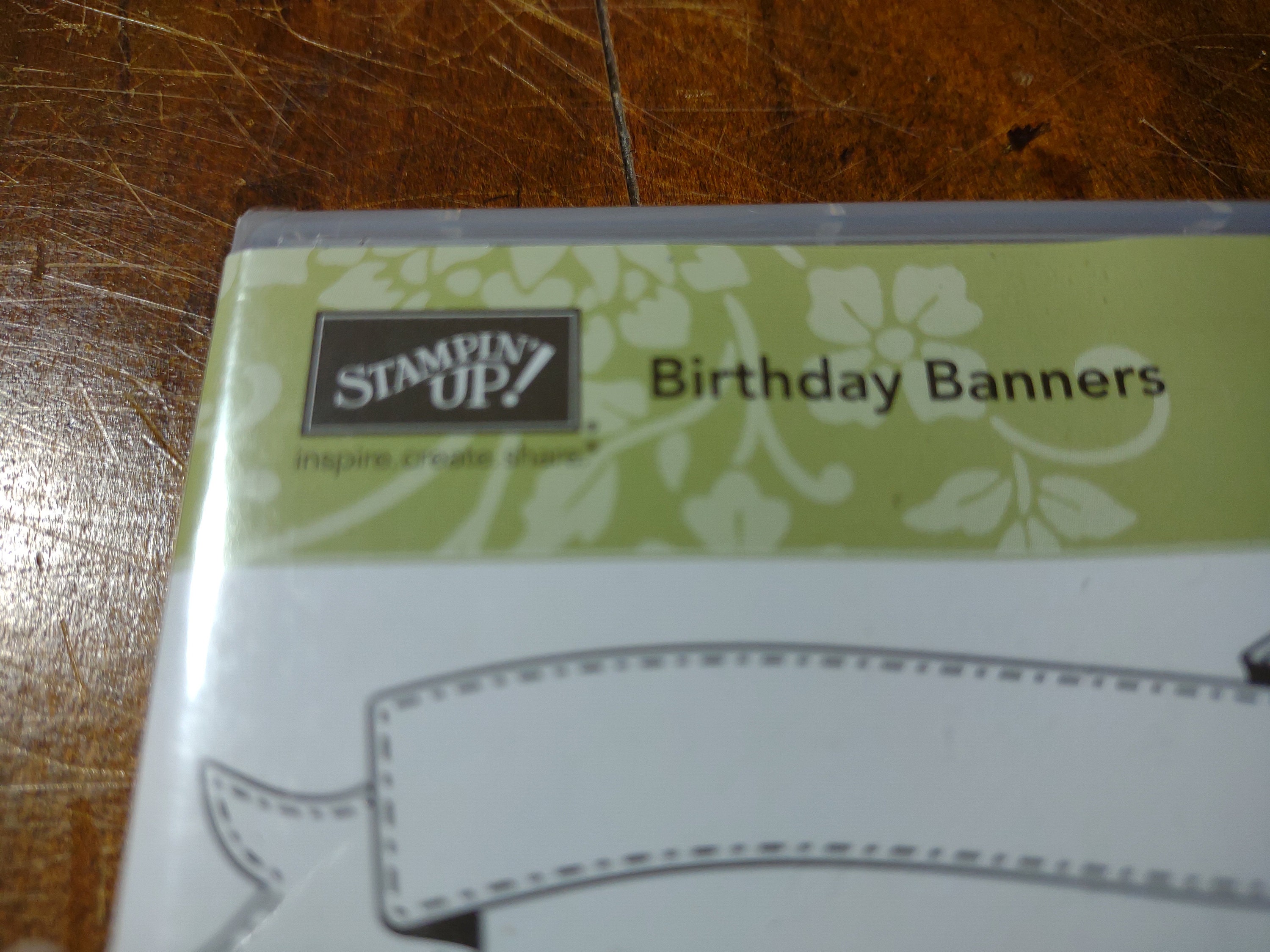 Stampin' Up BIRTHDAY BANNERS Retired Stamp Set - Etsy