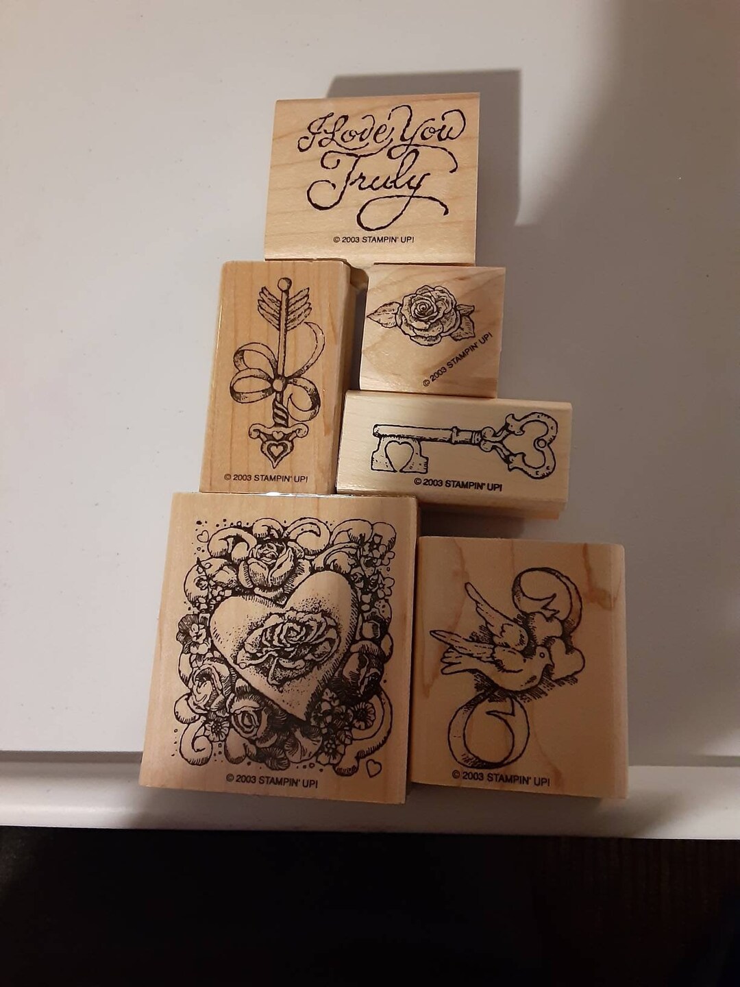 Stampin' Up! RETIRED True Love Stamp Set - Etsy