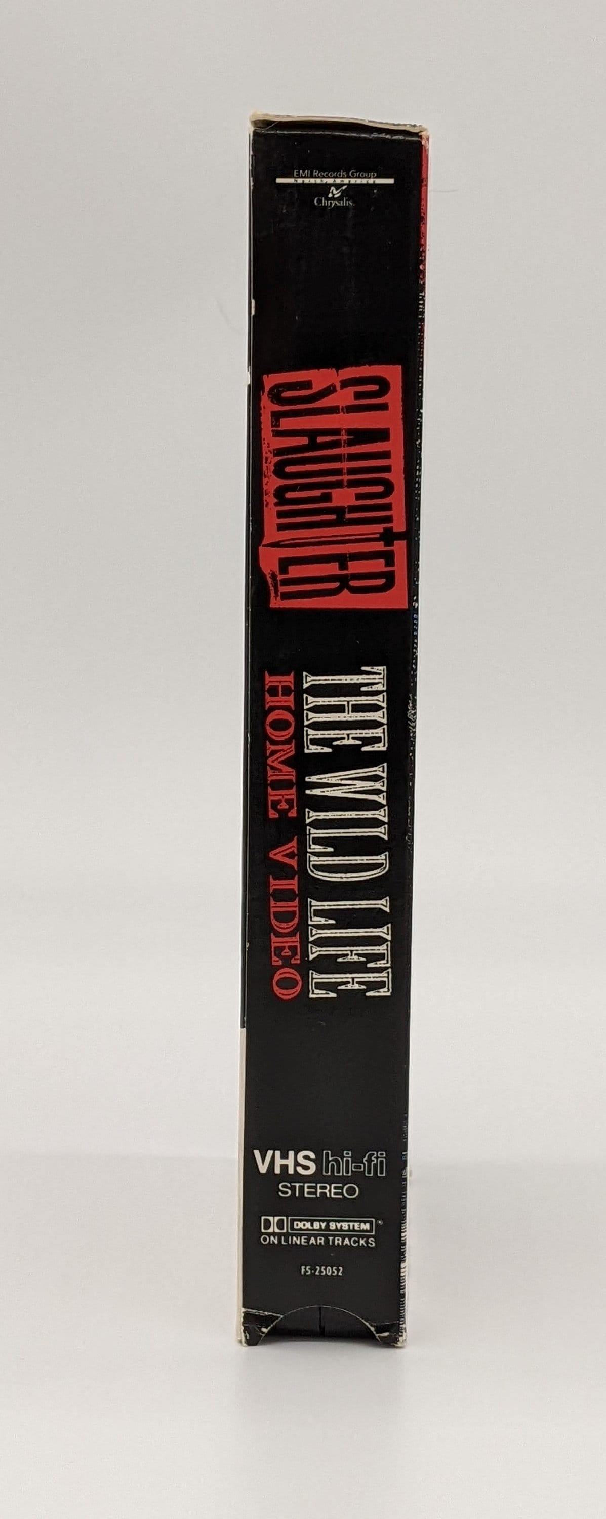 Vintage VHS Slaughter the Wild Life Home Video Music Videos Behind the ...