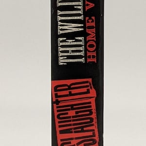 Vintage VHS Slaughter the Wild Life Home Video Music Videos Behind the ...