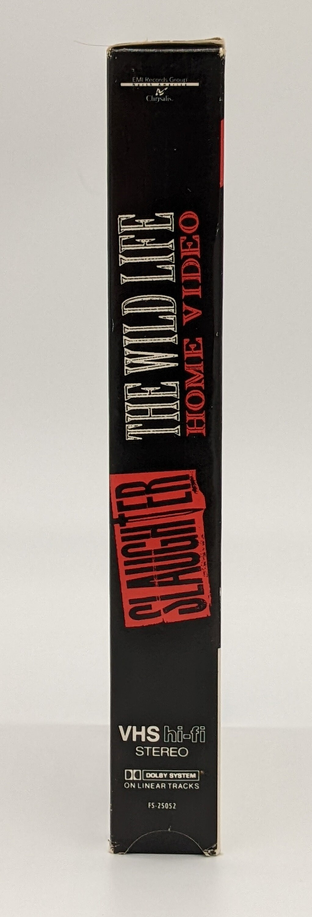 Vintage VHS Slaughter the Wild Life Home Video Music Videos Behind the ...