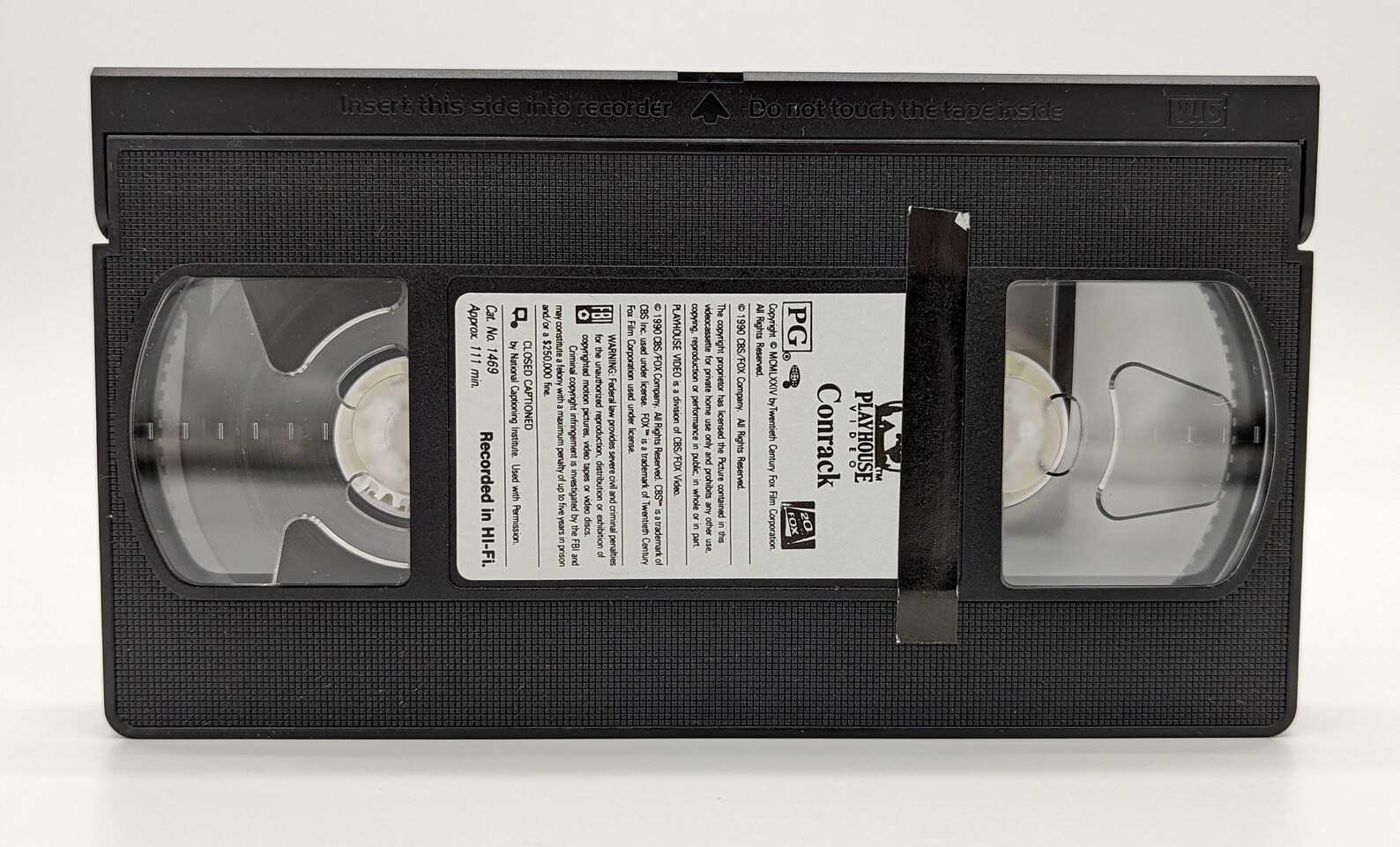 Vintage VHS Conrack Jon Voight Paul Winfield Hume Cronyn Pat Conroy ...
