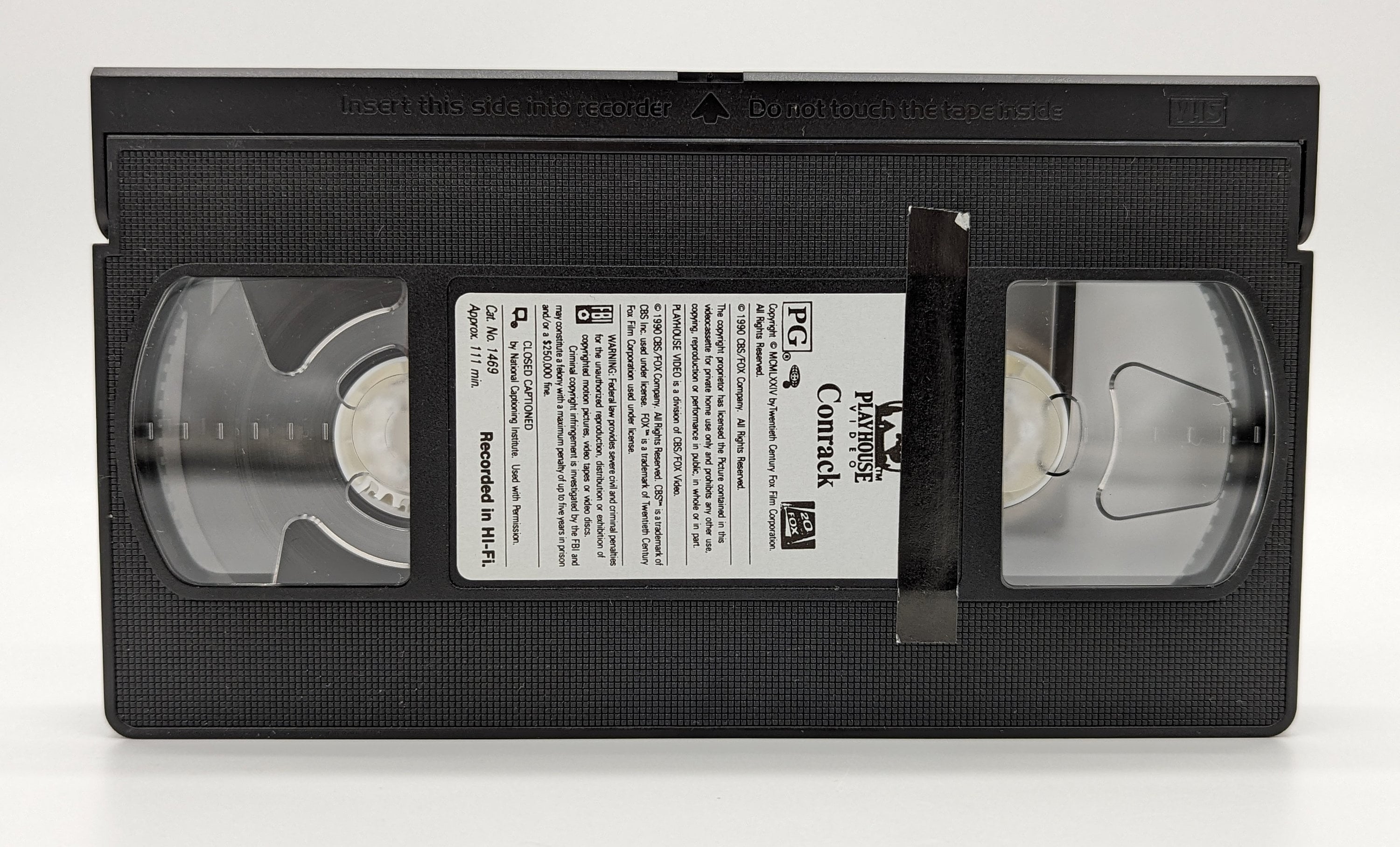 Vintage VHS Conrack Jon Voight Paul Winfield Hume Cronyn Pat Conroy ...