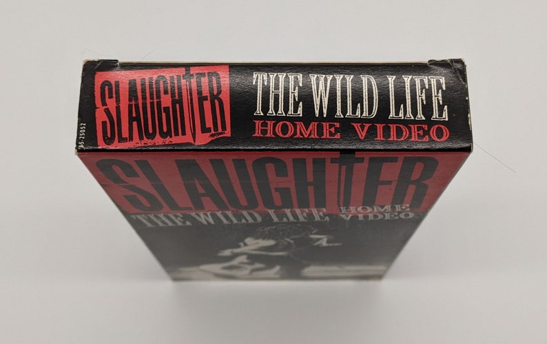 Vintage VHS Slaughter the Wild Life Home Video Music Videos Behind the ...
