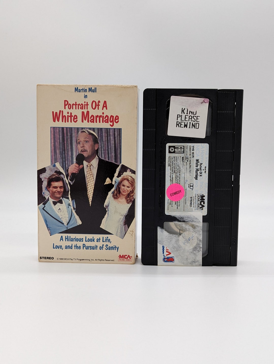 Vintage VHS Portrait of A White Marriage Comedy Satire Martin Mull Fred ...