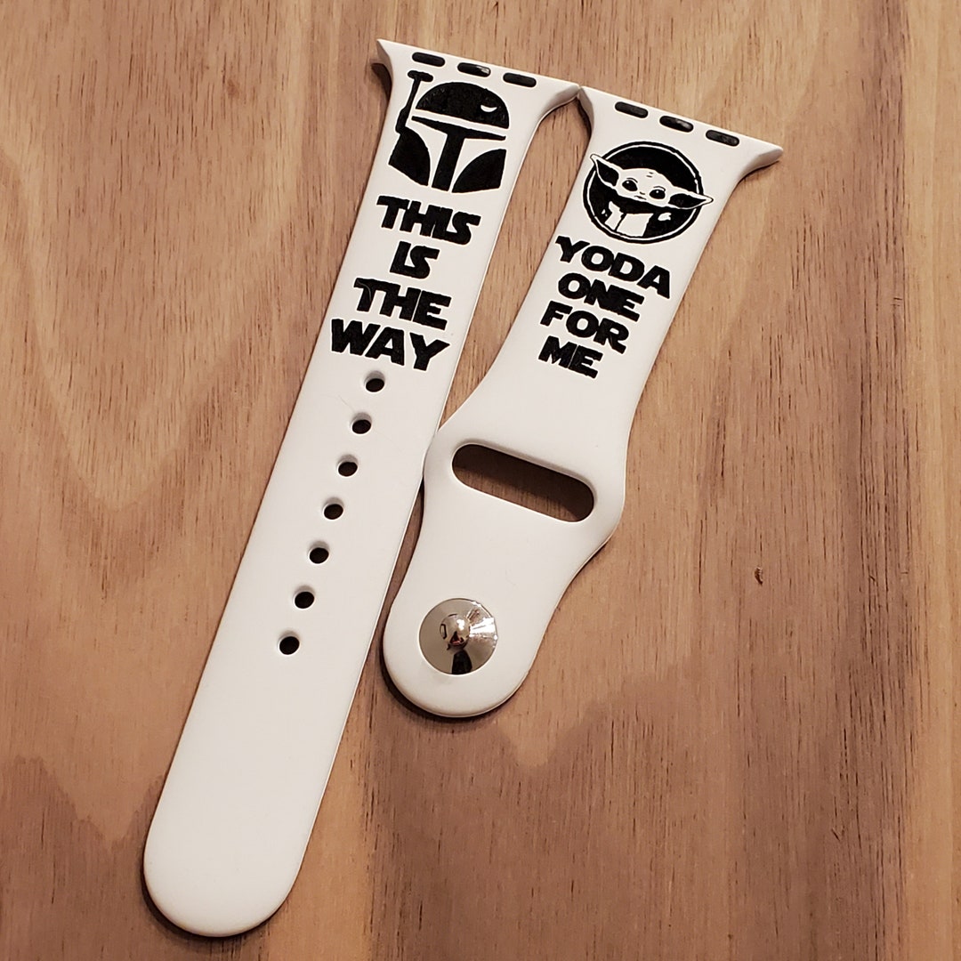 Baby Master Watch Band / Star Wars Inspired Gift / Silicone Watch Band ...